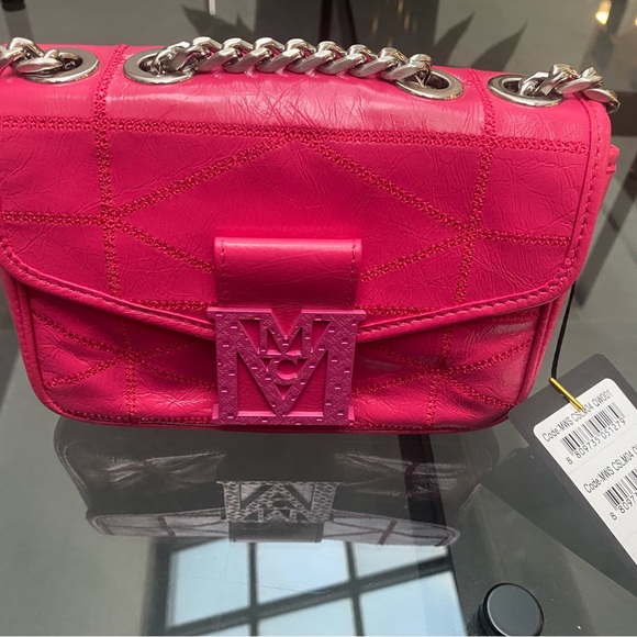 MCM | Bags | New Mcm Mini Quilted Mena Leather Crossbody In Beetroot ...